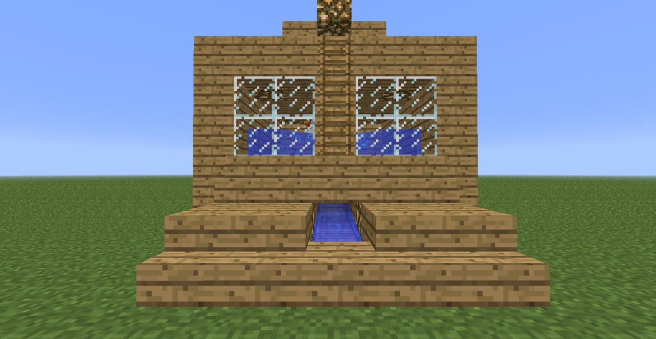 basic chicken farm Minecraft Map