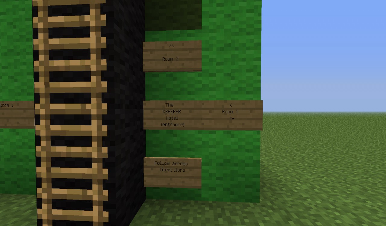 Creeper Hotel Minecraft Map