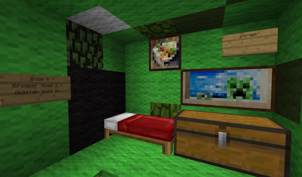 Creeper Hotel Minecraft Map