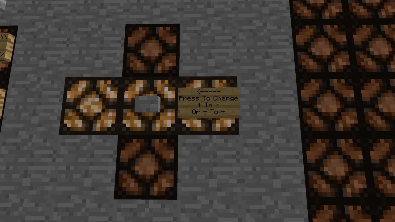 Addition/Subtraction CALCULATOR! Minecraft Map