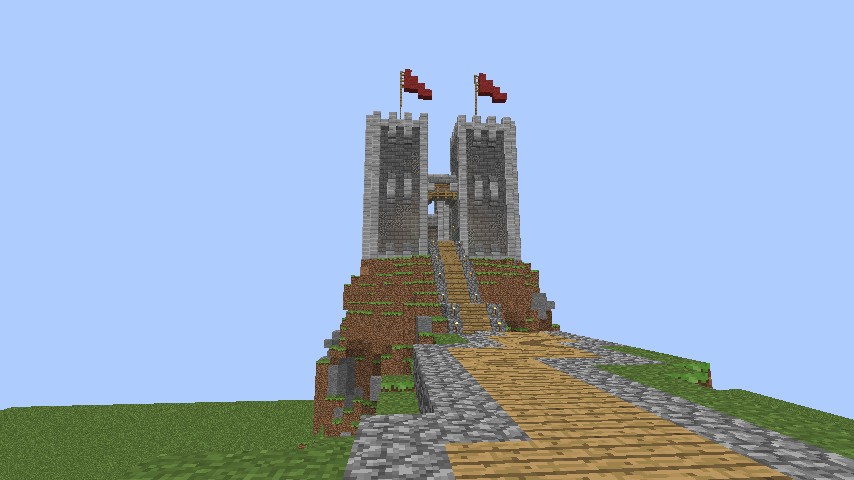 The Lone Castle Minecraft Map