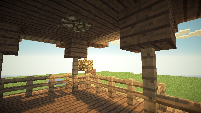 Chinese-style house Minecraft Map