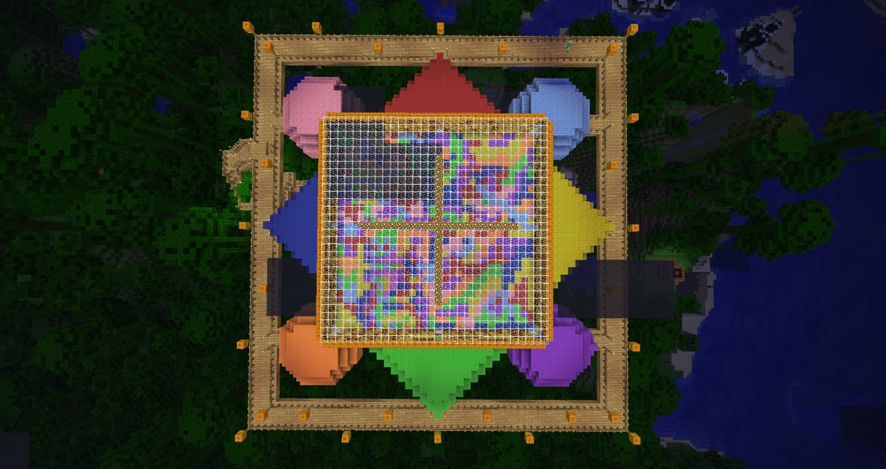 Treetop Spleef Minecraft Map