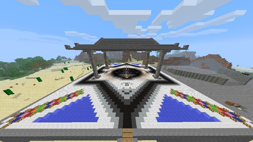 Blinding Light Temple! Minecraft Map