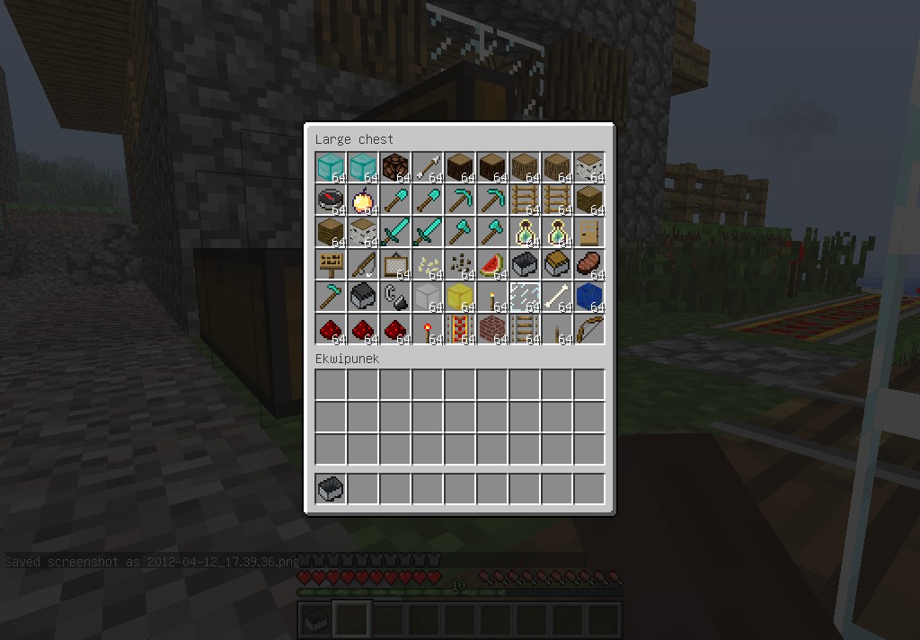 NPC + train Minecraft Map