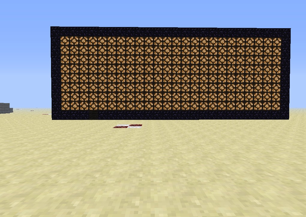 A High-Res Redstone lamp tv Minecraft Map