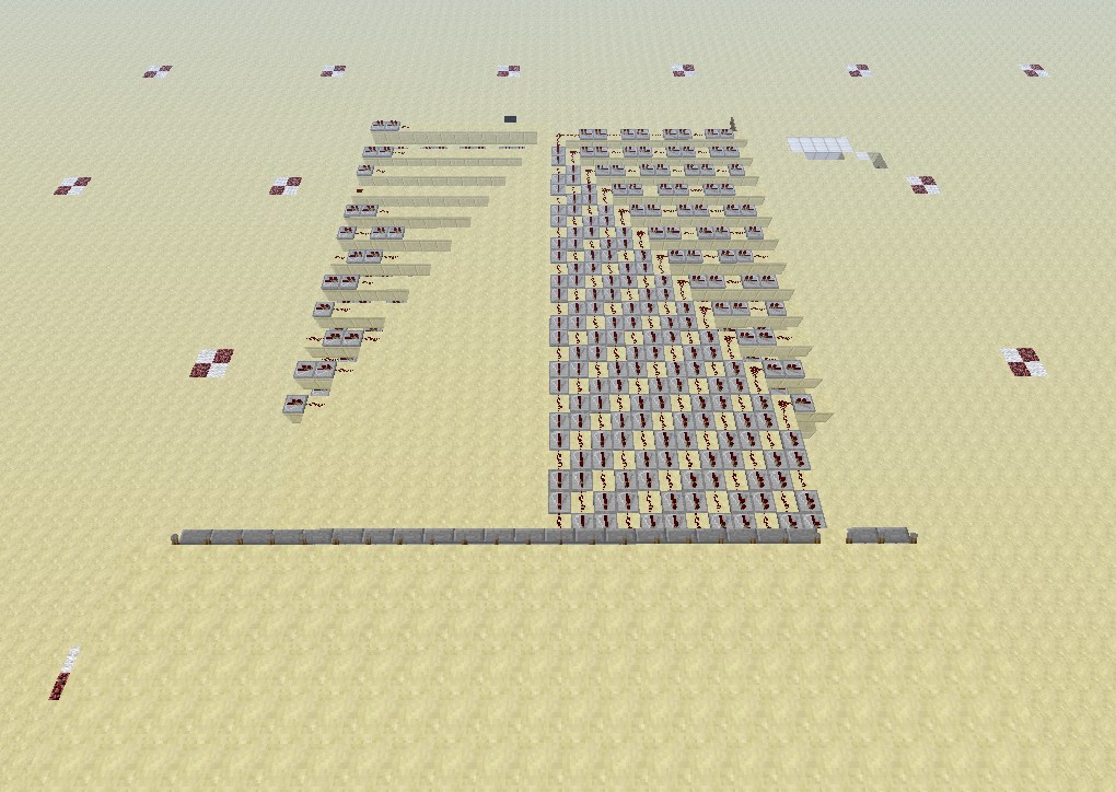 A High-Res Redstone lamp tv Minecraft Map