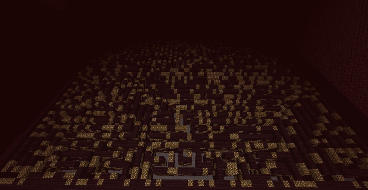 NMaze - The Challenging Nether Maze! (schematic or WD) Minecraft Map