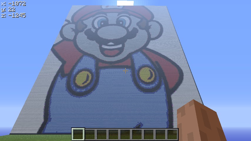 Super Mario Minecraft Map