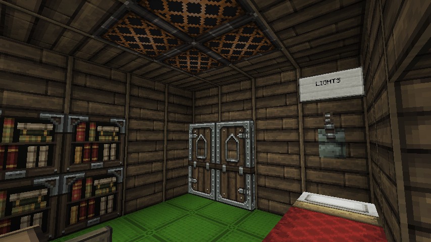 Inn Built Into A Small Plateau Minecraft Map