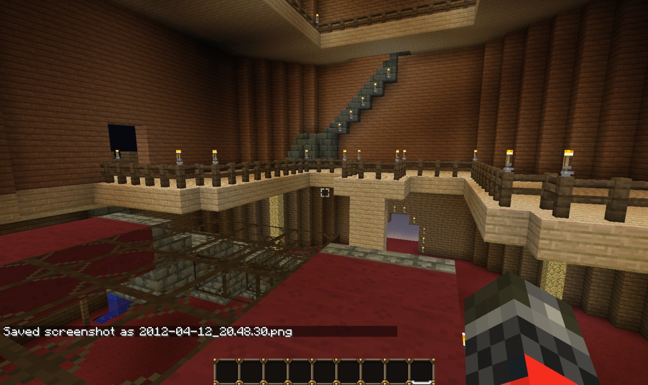 empty temple Minecraft Map