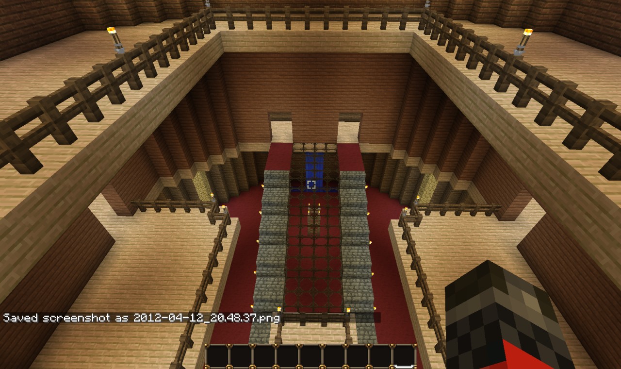 empty temple Minecraft Map