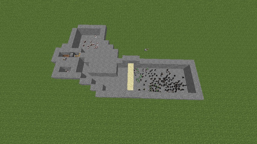 THIS IS SPARTA!!!! [clay soldiers map] Minecraft Map