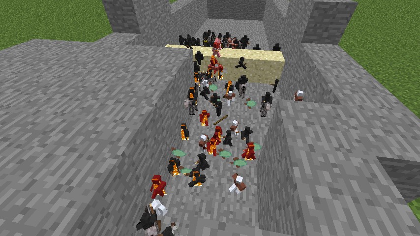 THIS IS SPARTA!!!! [clay soldiers map] Minecraft Map