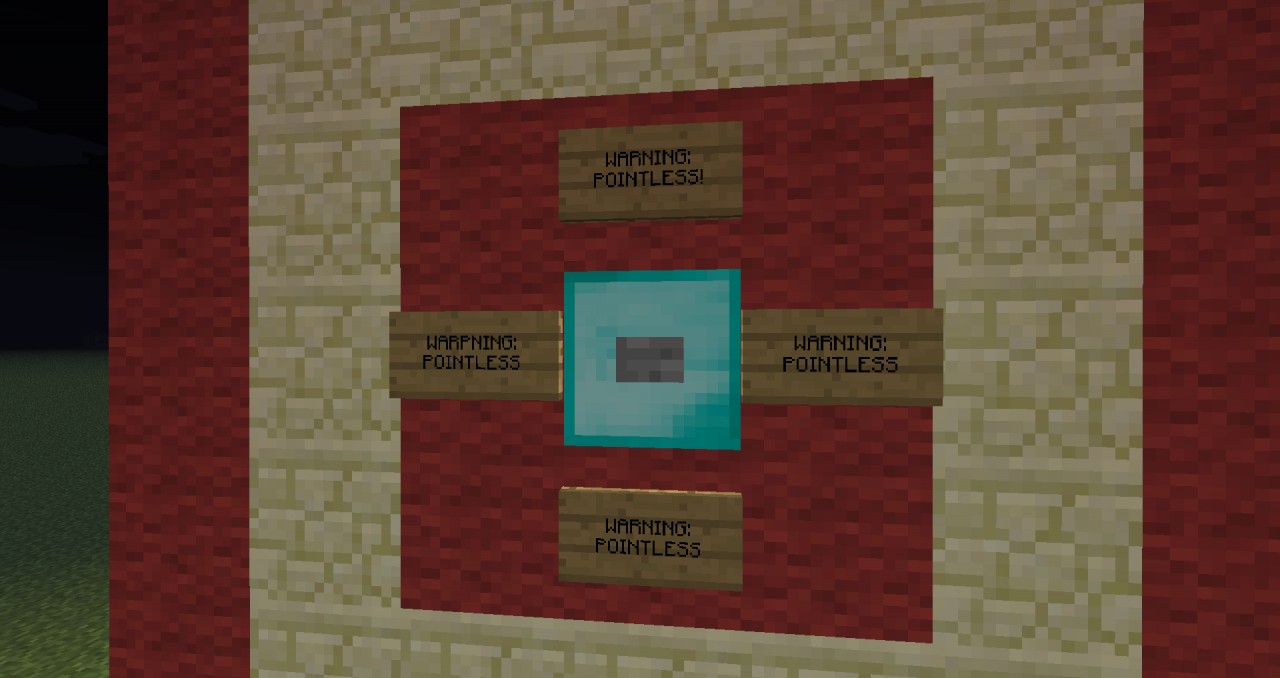 POINTLESS BUTTON! v2 Minecraft Map