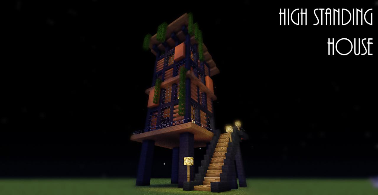 The High standing house Minecraft Map