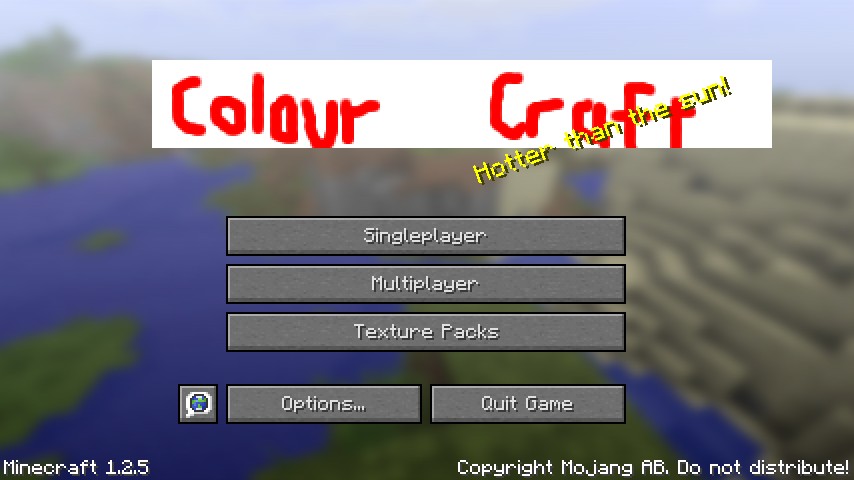 ColourCraft Minecraft Texture Pack