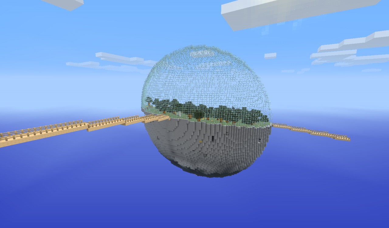 Biosphere Minecraft Map