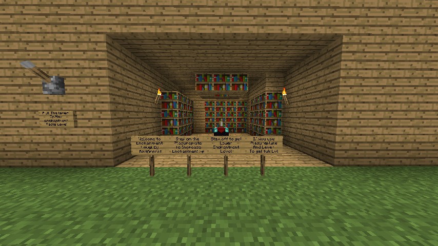 Enchantment Level Minecraft Map