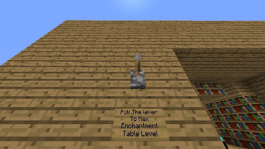 Enchantment Level Minecraft Map