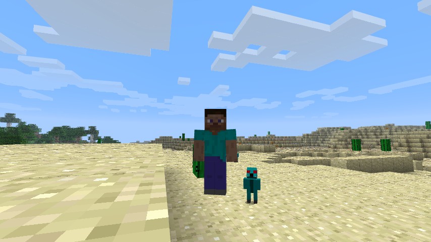 Gnome, Imp and Nymph Models [java] [techne] Minecraft Map