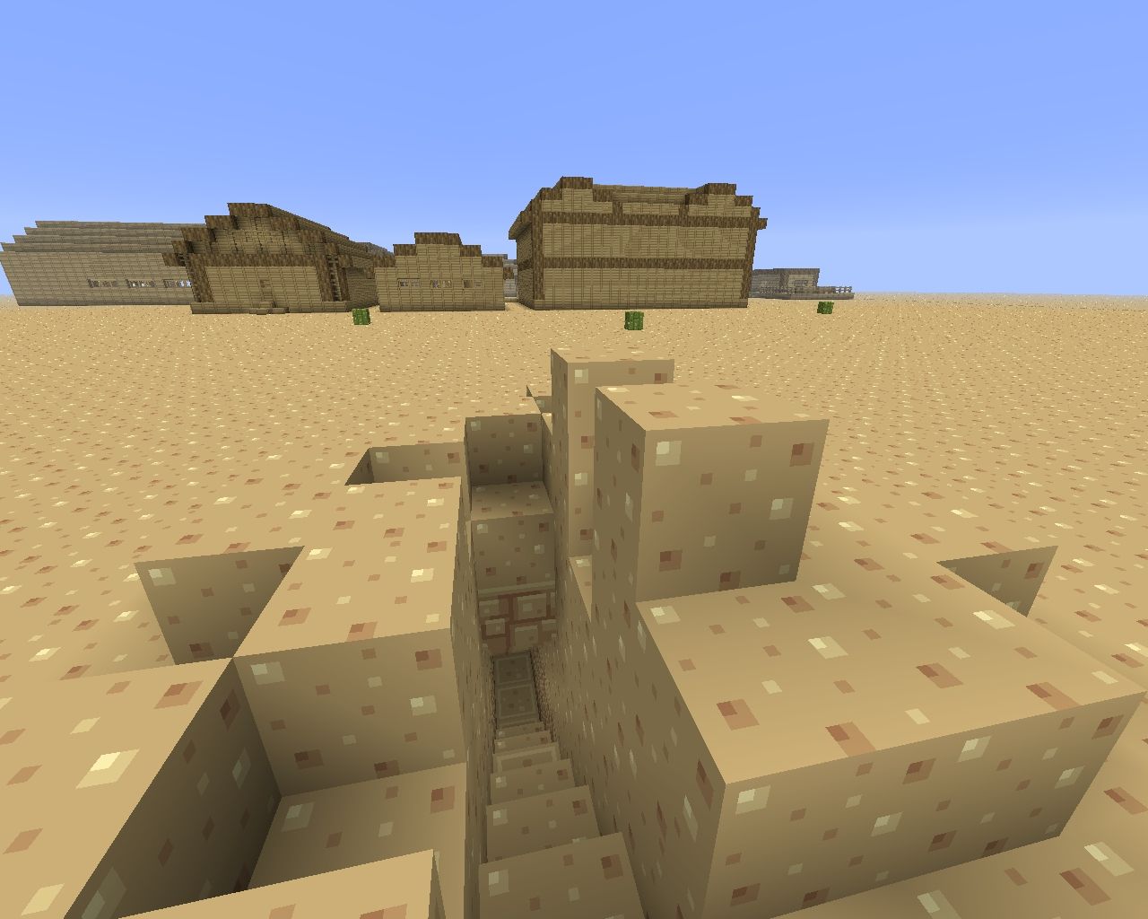 Wild-West Minecraft Map