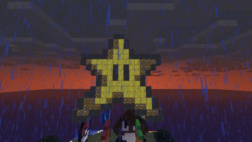 mario star Minecraft Map