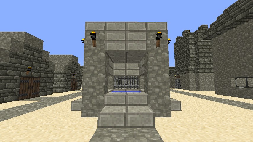 Templar castle Minecraft Map