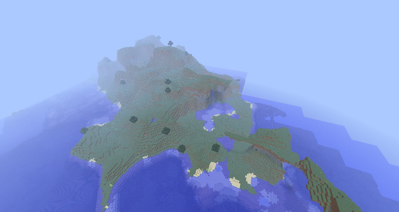 Island seeds Minecraft Map