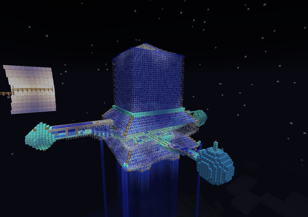 The Water Castle of the Sky Minecraft Map
