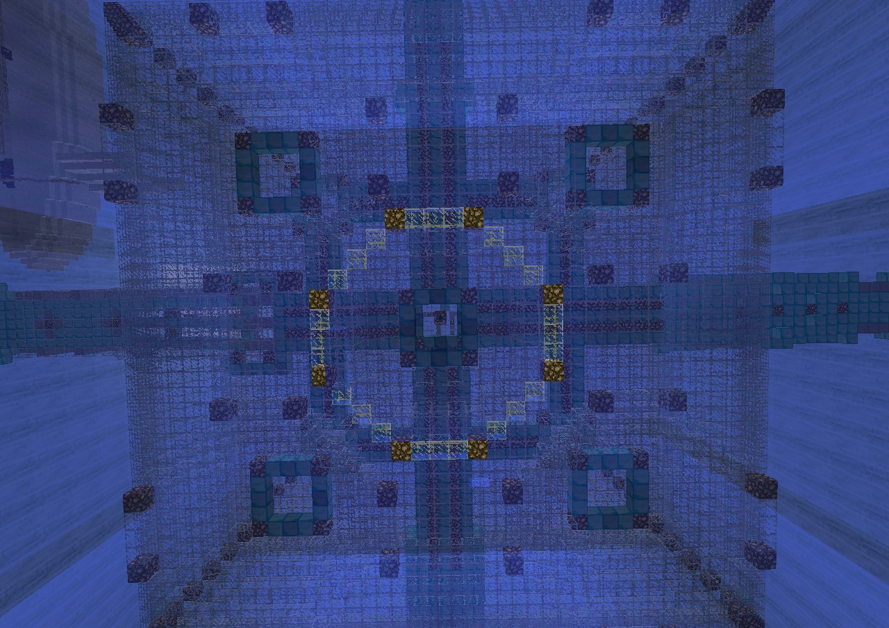 The Water Castle of the Sky Minecraft Map