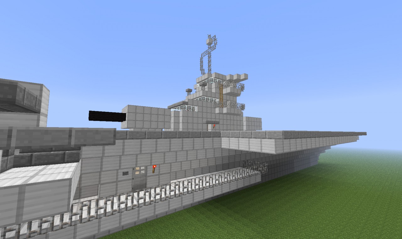 Aircraft Carrier Minecraft Map