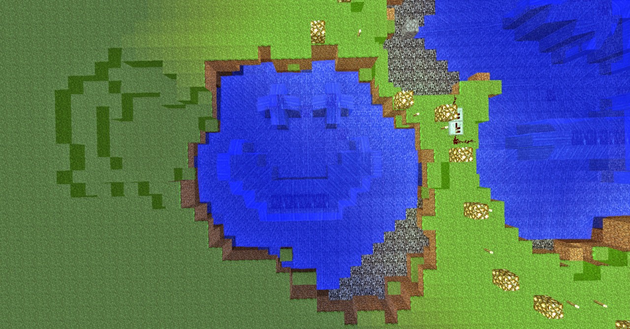 Water art! Minecraft Map
