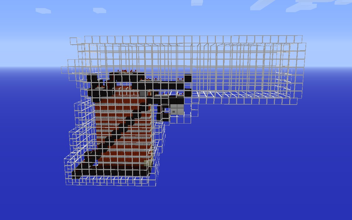 Semi-Automatic Handgun Minecraft Map