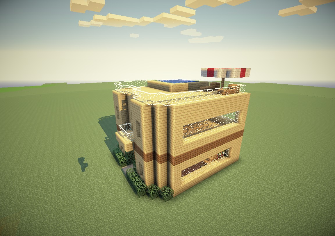 15x15 house Minecraft Map