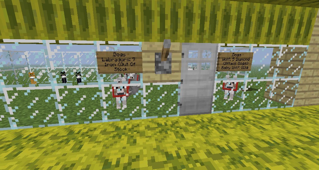 Cat & Dog Shop Minecraft Map