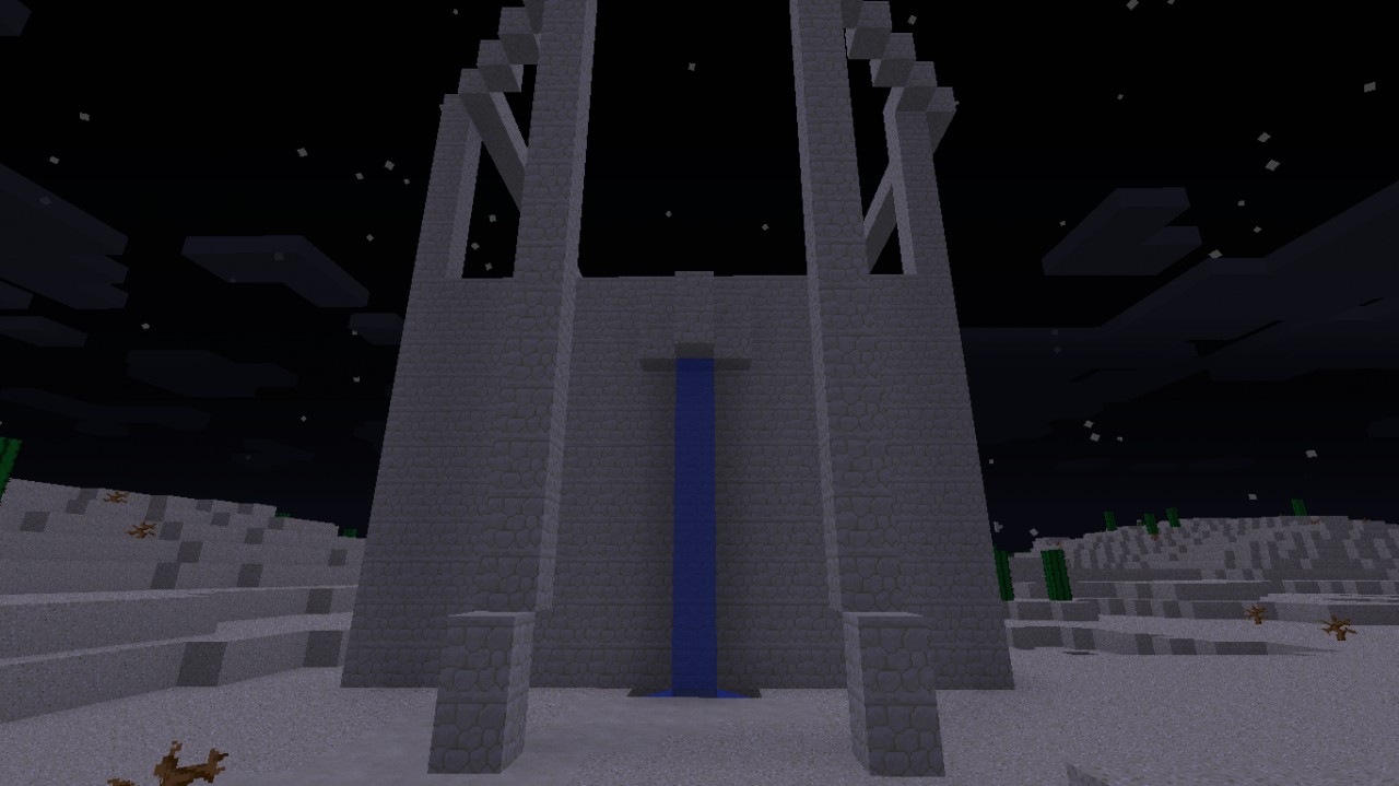 SandStone temple Minecraft Map