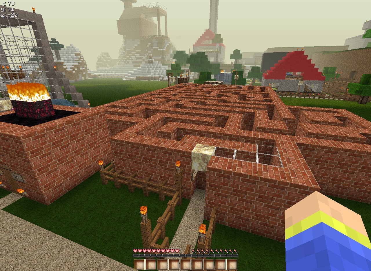 My labyrinth Minecraft Map