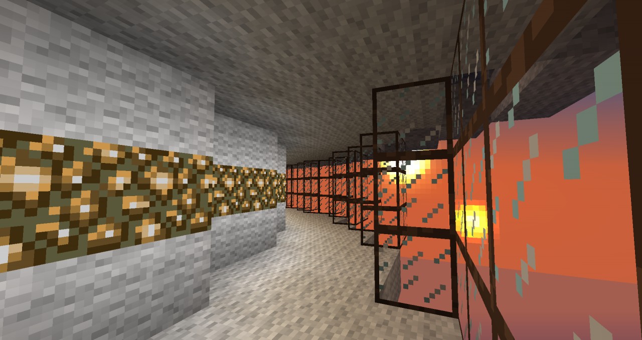 1:1 Space Needle (4 legged) Minecraft Map