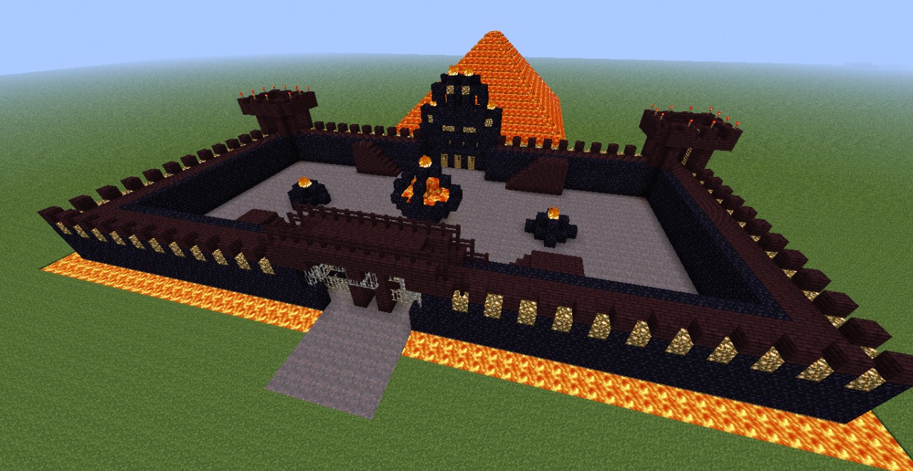 Darkness Mansion and Heaven Castle Minecraft Map