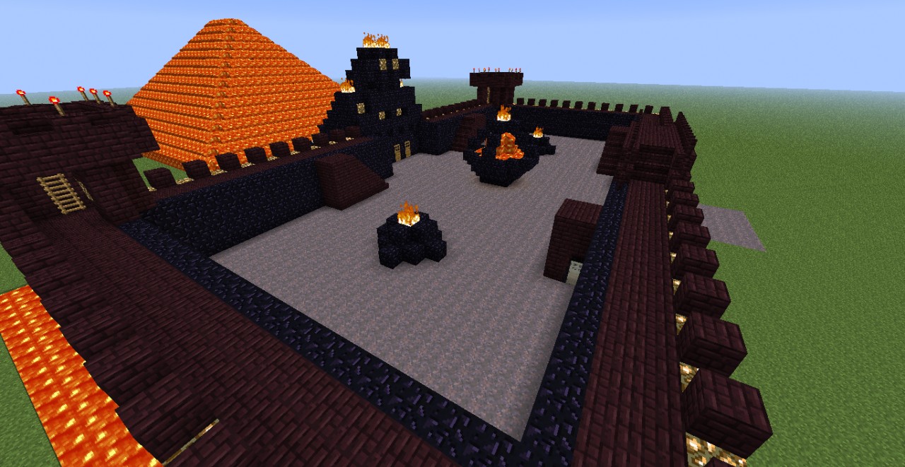 Darkness Mansion and Heaven Castle Minecraft Map