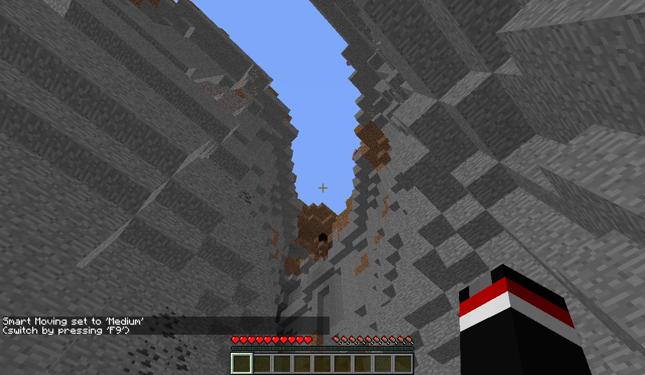 Ravine challenge Minecraft Map