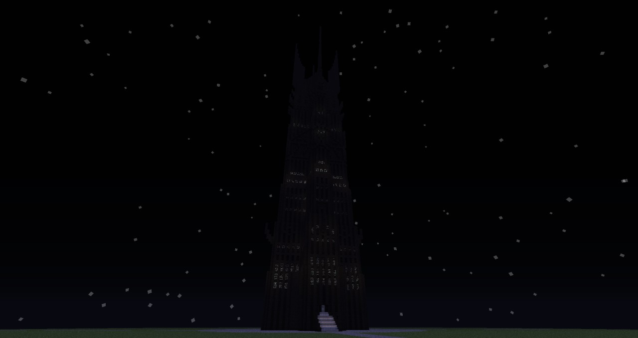 Isengard - Orthanc tower Minecraft Map