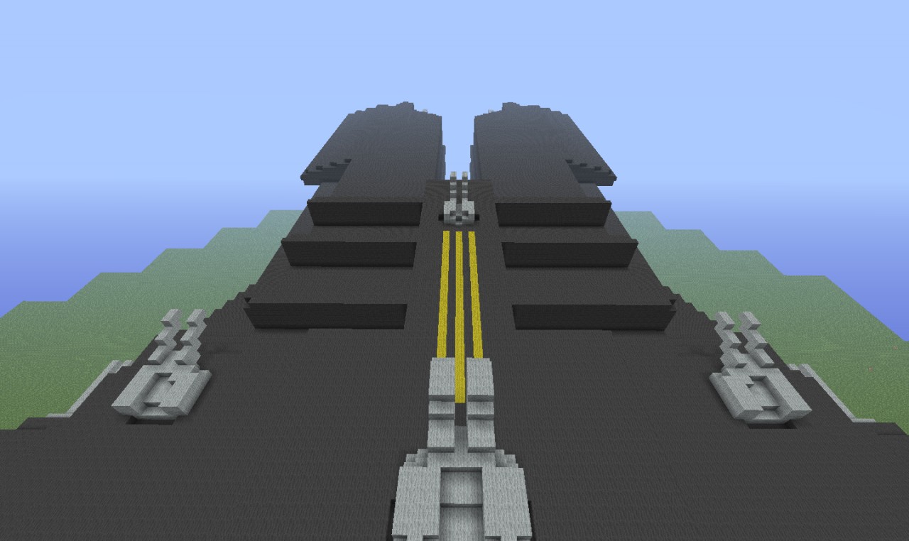 Destroyer Spaceship Minecraft Map