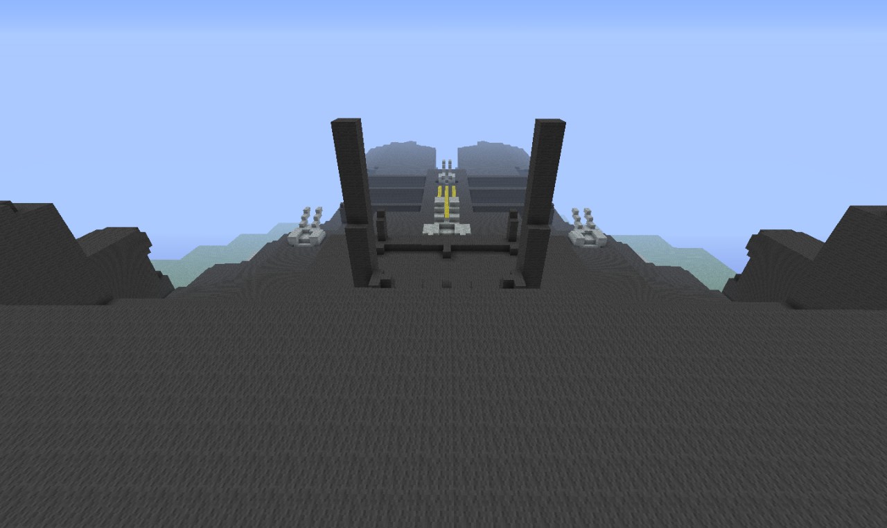 Destroyer Spaceship Minecraft Map