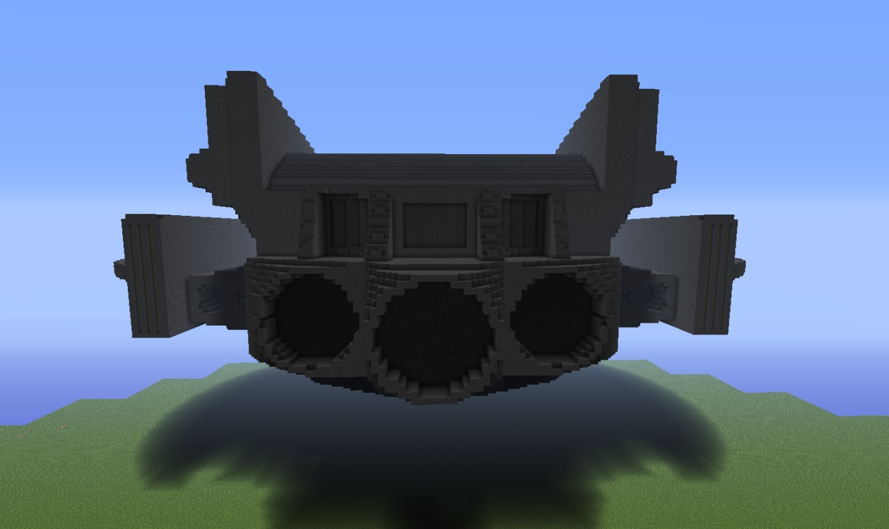 Destroyer Spaceship Minecraft Map