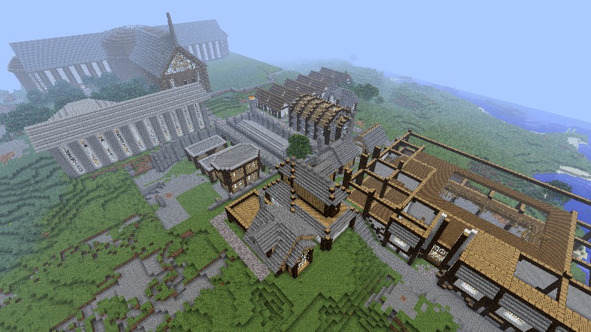 Town Concept Minecraft Map