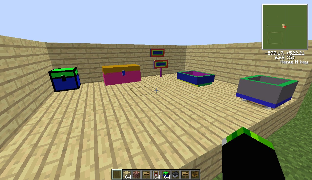 colour scheme items Minecraft Mod