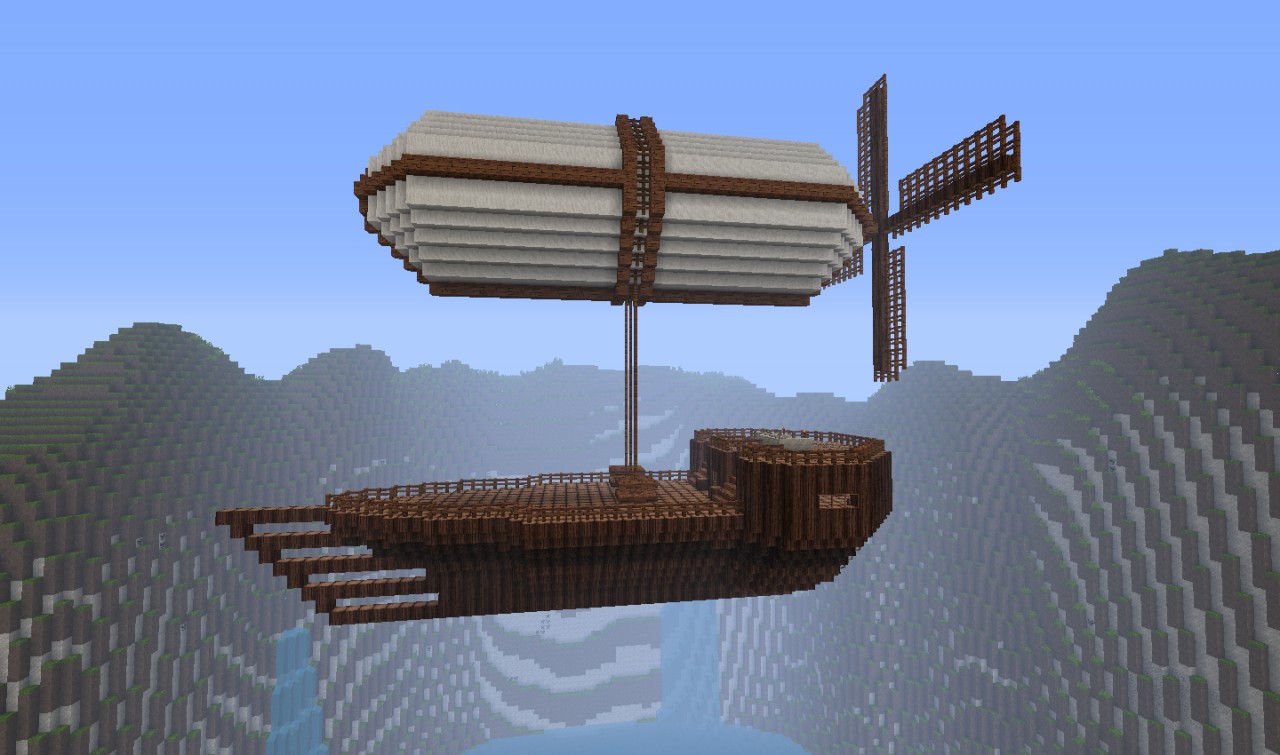 Airship Explorer Minecraft Map