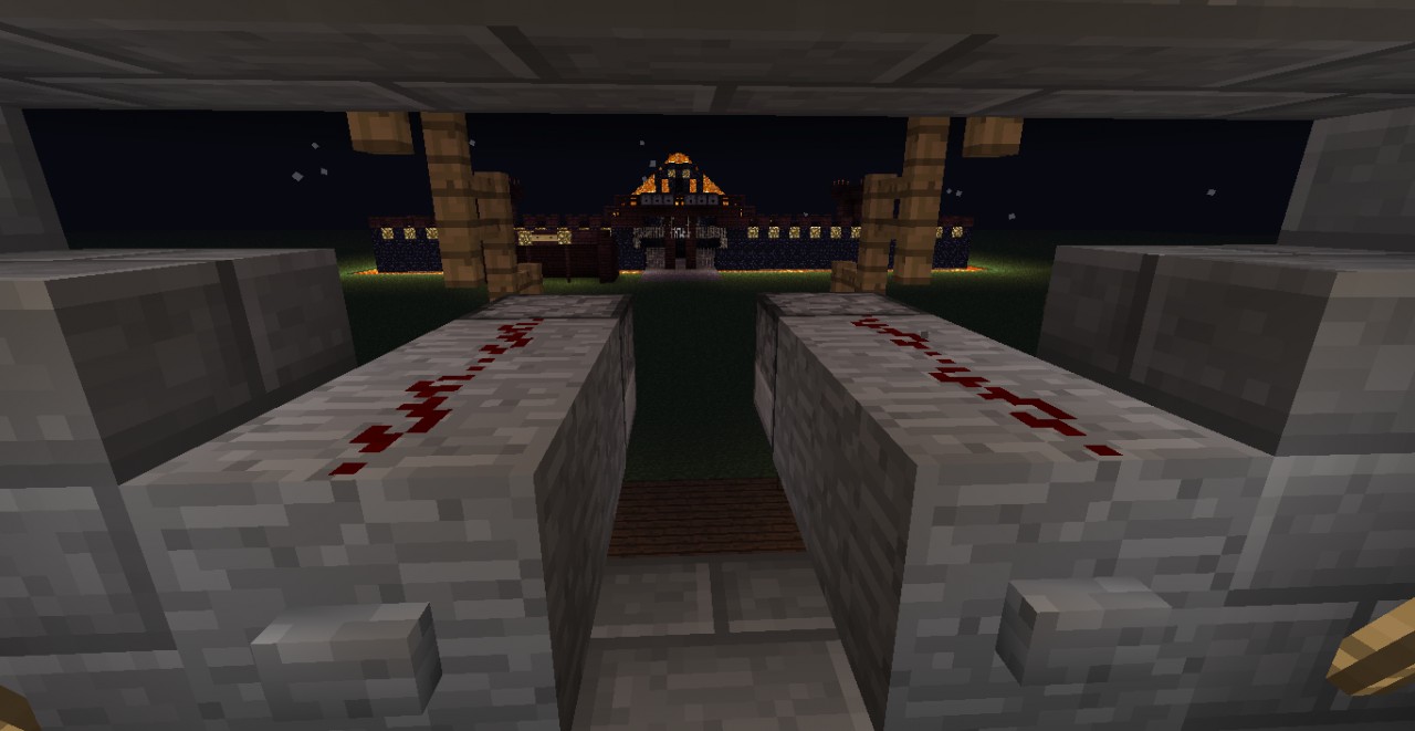 Darkness Mansion and Heaven Castle Minecraft Map